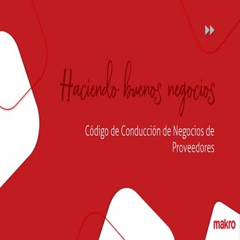Código de ética de proveedores ach | PDF