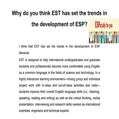 Teaching of est in indian conditions by r s sharma | PPT