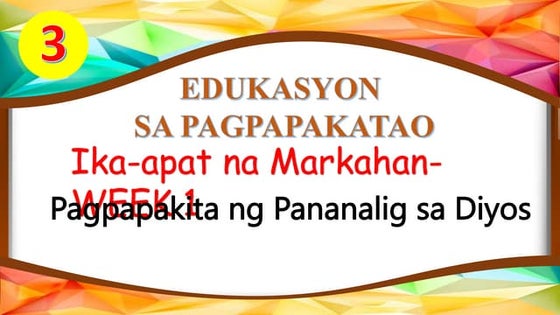 Daily Lesson Log ESP 6 Quarter 2 Week 1. | DOCX