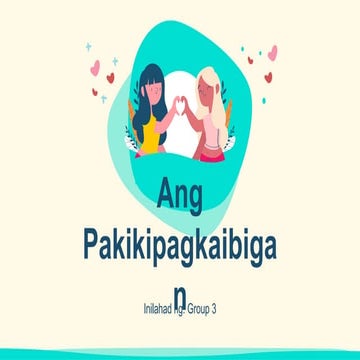 Pakikipagkaibigan- ESP g8 | PPTX