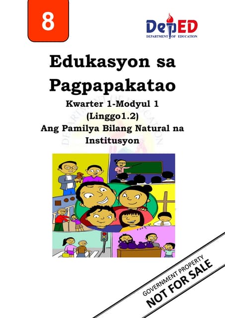 GRADE EIGHT VALUES EDUCATION POWERPOINT.. | PPTX