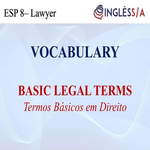 ESP 08 - Lawyers | PPT