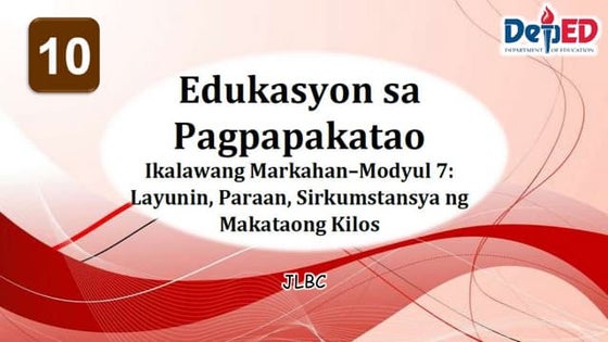 ESP MELCs Grade 10.pdf