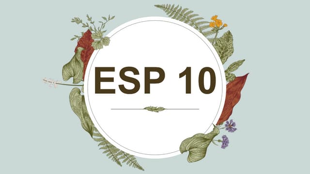 ESP MELCs Grade 10.pdf