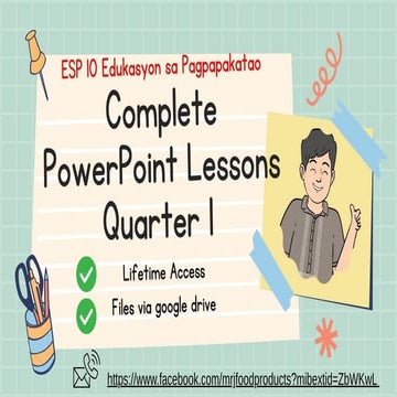 ESP 10 Edukasyon sa Pagpapakatao PowerPoint Lessons Quarter 1.pptx