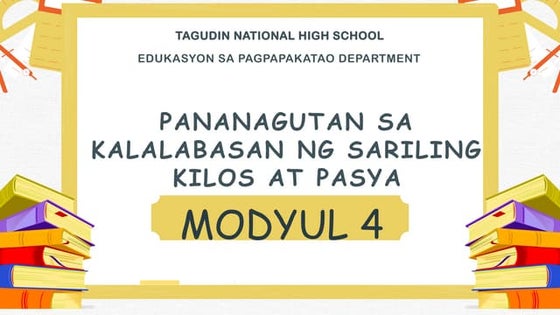 Modyul 8 esp 10 | PPTX