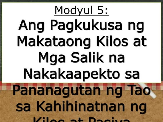 GRADE 10 ESP MODULE 7 | PPT