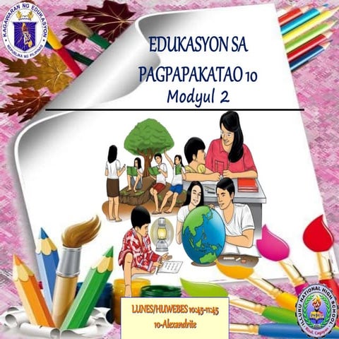 EsP 10 Q1_M2 (Ang Kapangyarihang Ipinagkaloob sa Tao: Isip (Intellect)at Kilos-loob (Will).ppt