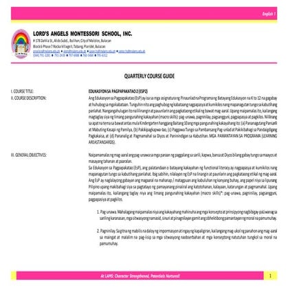 ESP2 FIRST QUARTER COURSE GUIDE.docx