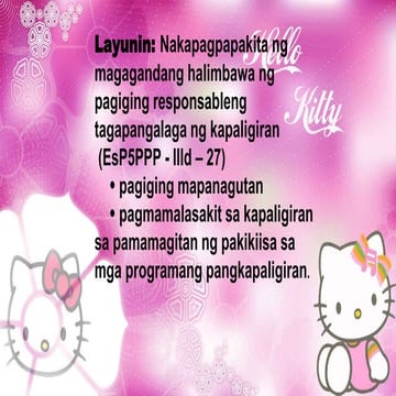 ESP 4 PPT Q3 - Aralin 5 Sariling Disiplina sa Pagsunod sa mga Batas.pptx