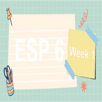 Dll esp 6 q4_w3 | DOCX