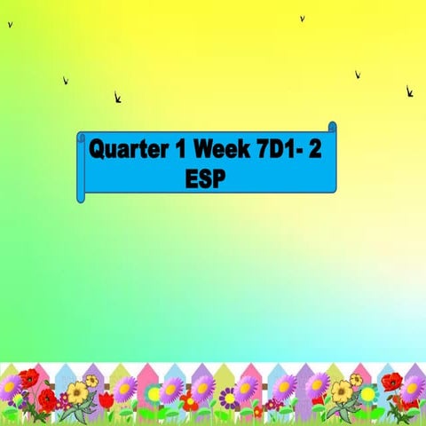 Edukasyon sa Pagpapakatao 6 Q1 W7 D1-2. | PPTX