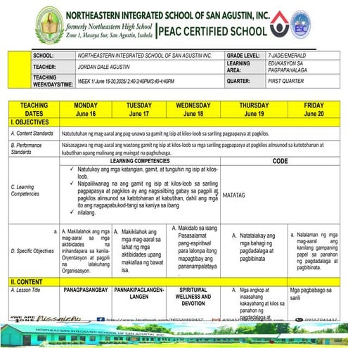 Esp 7 Week 1 Docxfvfdbfbdfbfdbdbbbgbgbgb Docx