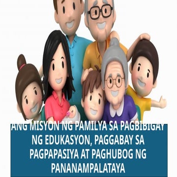 ESP 8 - Module 2 Quarter 1 - Ang Pamilya | PPTX