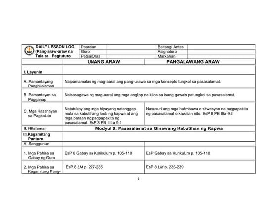 ESP 8 MODULE 27(KATATAGAN AT KAHINAHUNAN).pptx