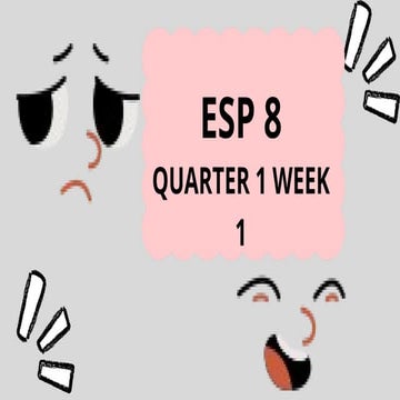 ESP 8 QUARTER 1 WEEK 1.ppt MATATAG CURRICULUM | PPTX