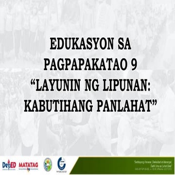 ESP 9 JULY 30, 2024.ppt values education | PPT
