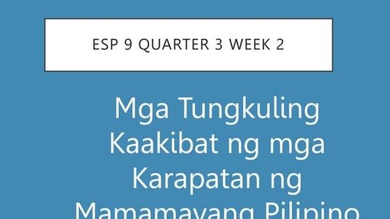 Klasipikasyon ng mga Karapatan Ayon sa Konstitusyon | PPT