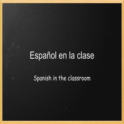 Espanol en la_clase[1] | PDF