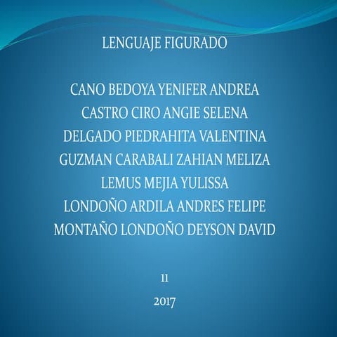 Español lenguaje figurado | PPTX