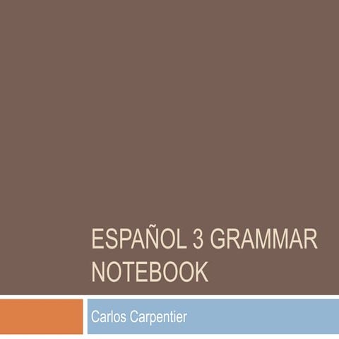 Por y para | PPT