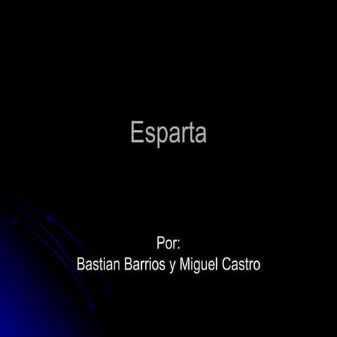 Esparta | PPTX