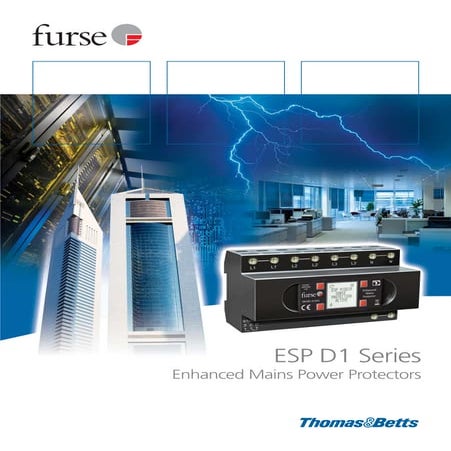 ESP D1 Series - Enhanced mains power protectors | PDF
