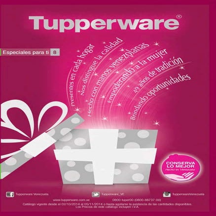 Catalogo TUPPERWARE C8 en VENEZUELA | PDF