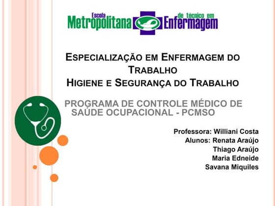 Modelo de pcmso | PDF
