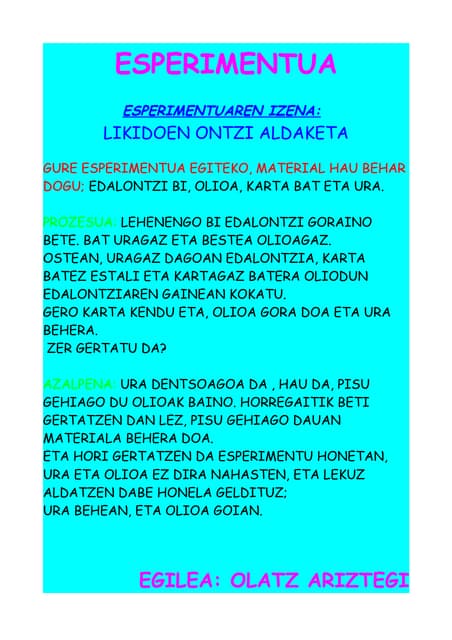 Ipuin lehiaketa olatz | PDF