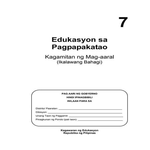 Esp g7 module 3rd and 4th grading soft copy | PDF