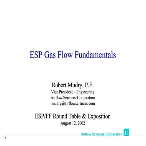 esp_gas_flow_fundamentals & process flow. | PPT