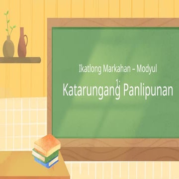 Katarungang Panlipunan sa Baitang Nueve 9 | PPTX