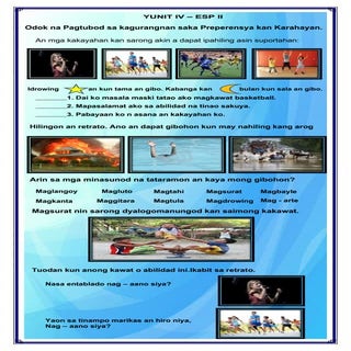 Mga kagamitan at kasanayan sa pagtatanim | DOCX