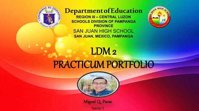 Pmcf (2) | DOCX | Educational Assessment | Education