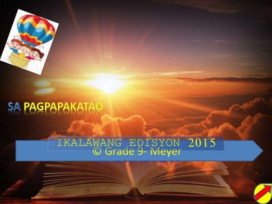 Grade 9 ESP - MODULE 6 | PPT