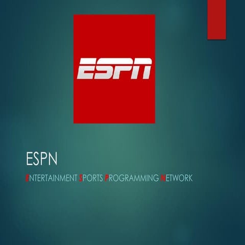 Espn case study | PDF | History | Genres