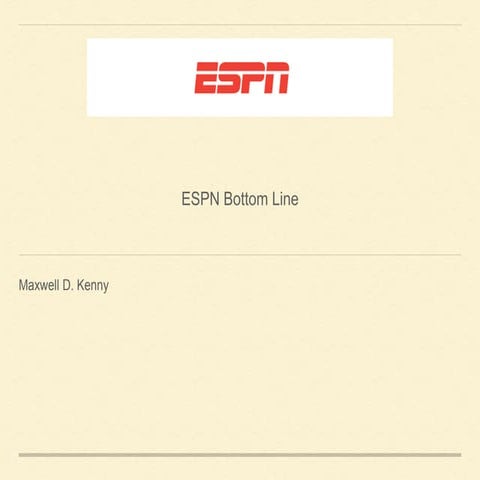Espn powerpoint | PPTX