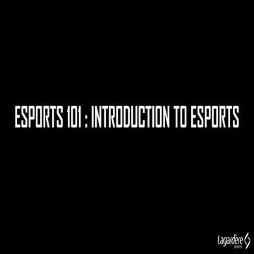 Comprehensive Introduction to Esports: Growth, Audience, and Industry ...