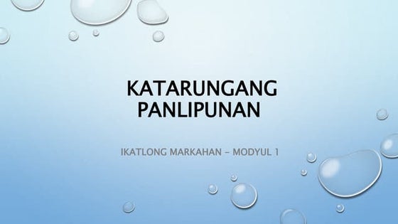 EsP 9 - Modyul 9- Katarungang Panlipunan | PPTX