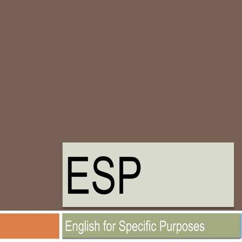 Esp ppt | PPTX
