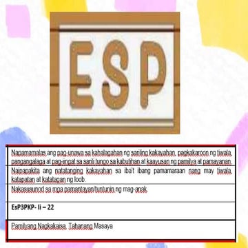 Tuntunin at pamantayan sa pamilya at pamayanan.pptx