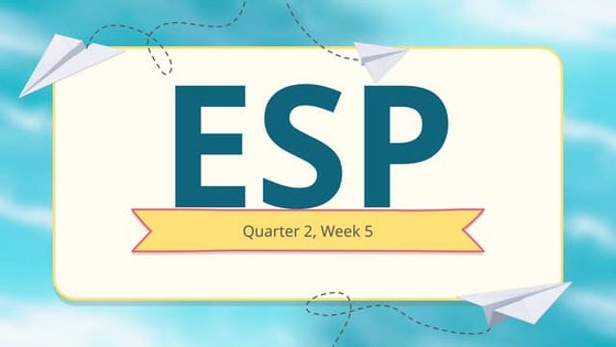 ESP 5 Quarter 1 week 4 - Pagiging Matapat.pptx
