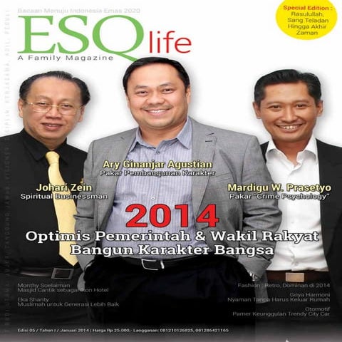 ESQ Life magazine edisi Januari 2014 | PDF