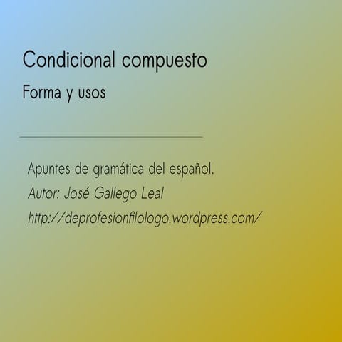 Condicional compuesto | PDF
