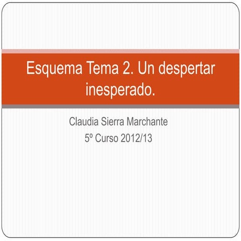 Esquema tema 2 | PPTX