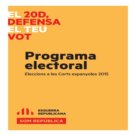 Programa Esquerra | PDF