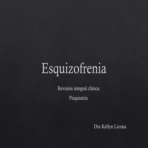 Varios Espectros de la esquizofrenia.pptx