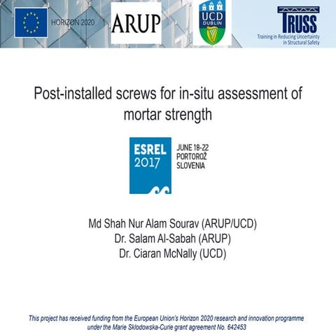 Pull out test for concrete | PPTX