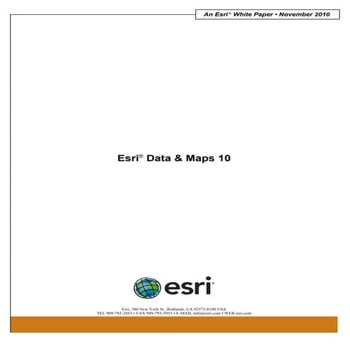 Esri data-and-maps | PDF